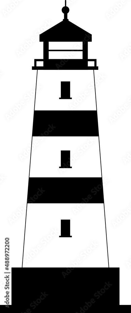 Lighthouse Silhouette Png