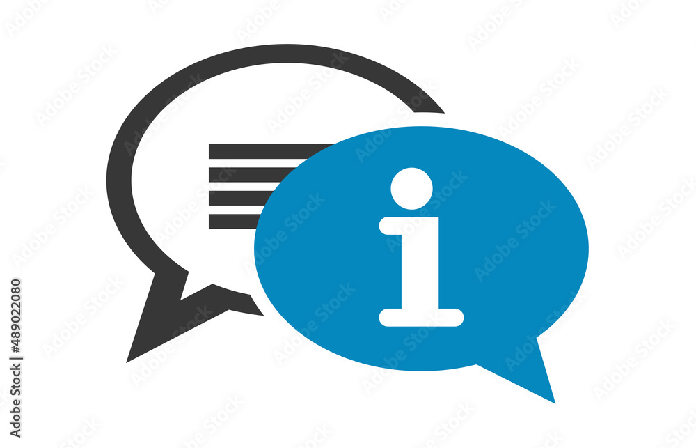 Logo informations pratiques. Stock Vector | Adobe Stock