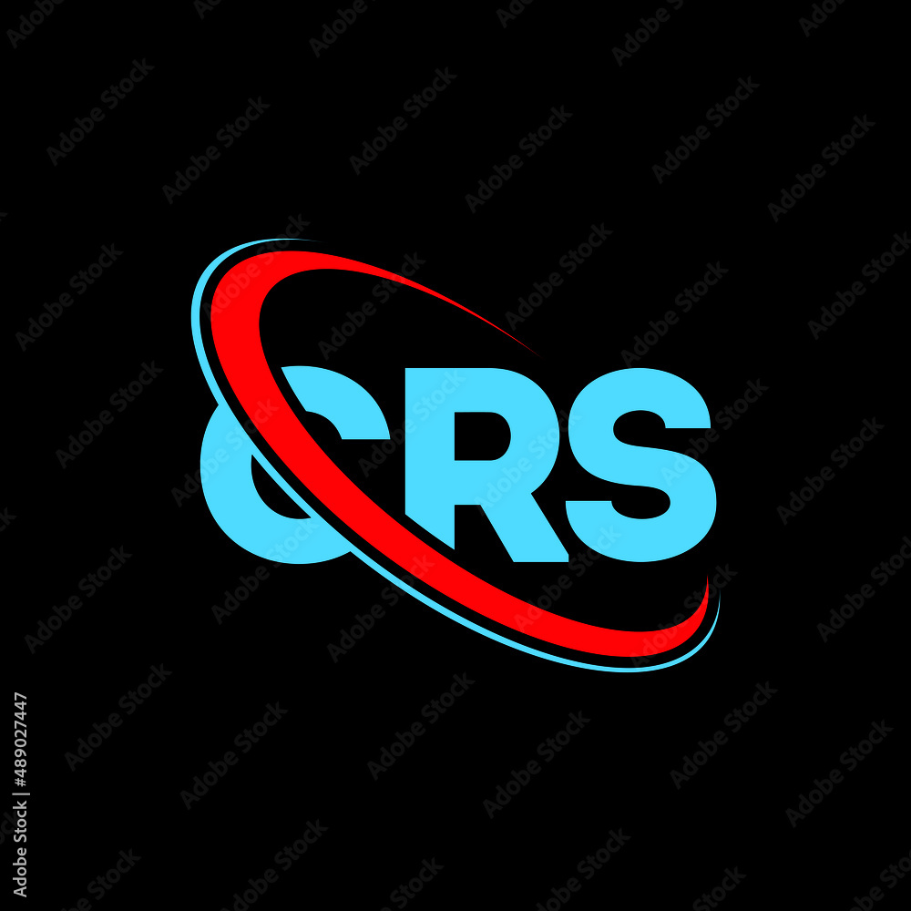 CRS logo. CRS letter. CRS letter logo design. Initials CRS logo linked ...
