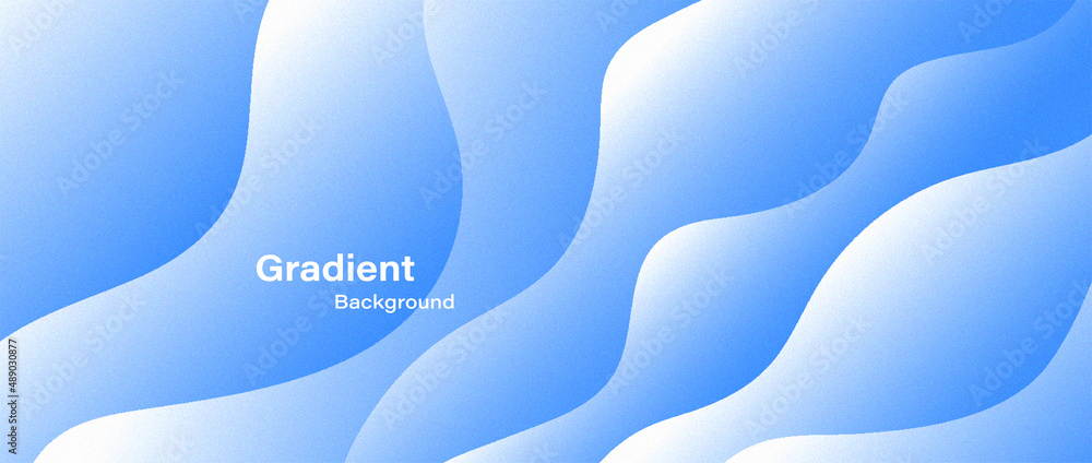 Dynamic wave gradient background with grainy texture Stock Vector ...