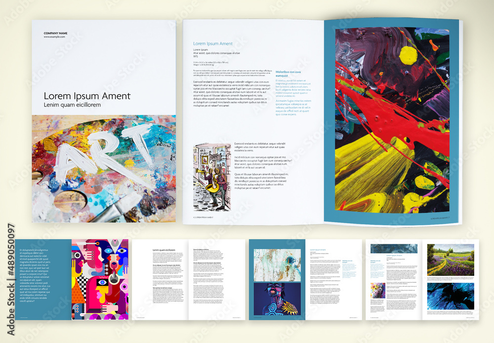 Teaching Resource Book Stock Template | Adobe Stock