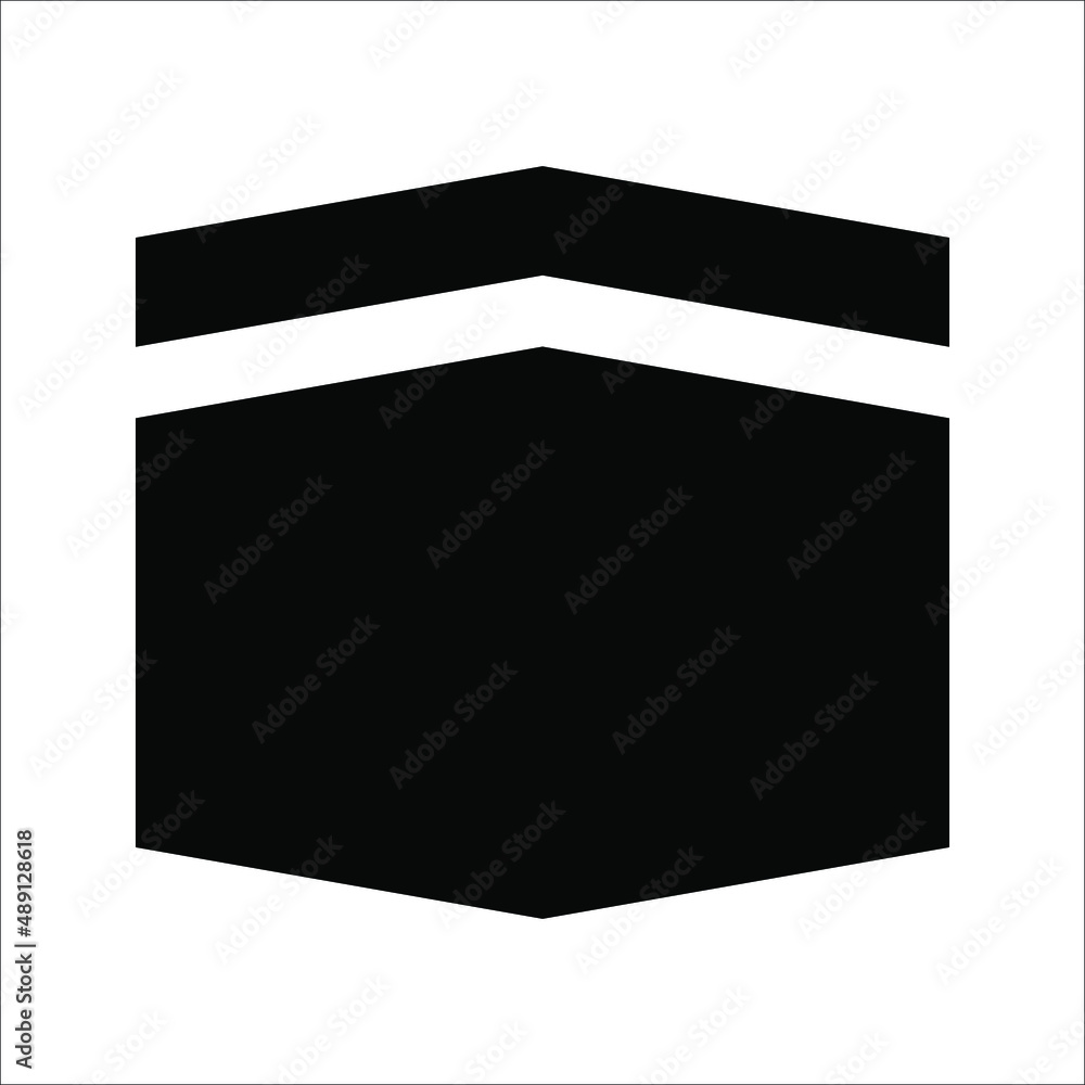 kaabah icon design, mecca ka'bah. vector illustration for islamic event ... kaabah icon design, mecca ka'bah. vector illustration for islamic event ...