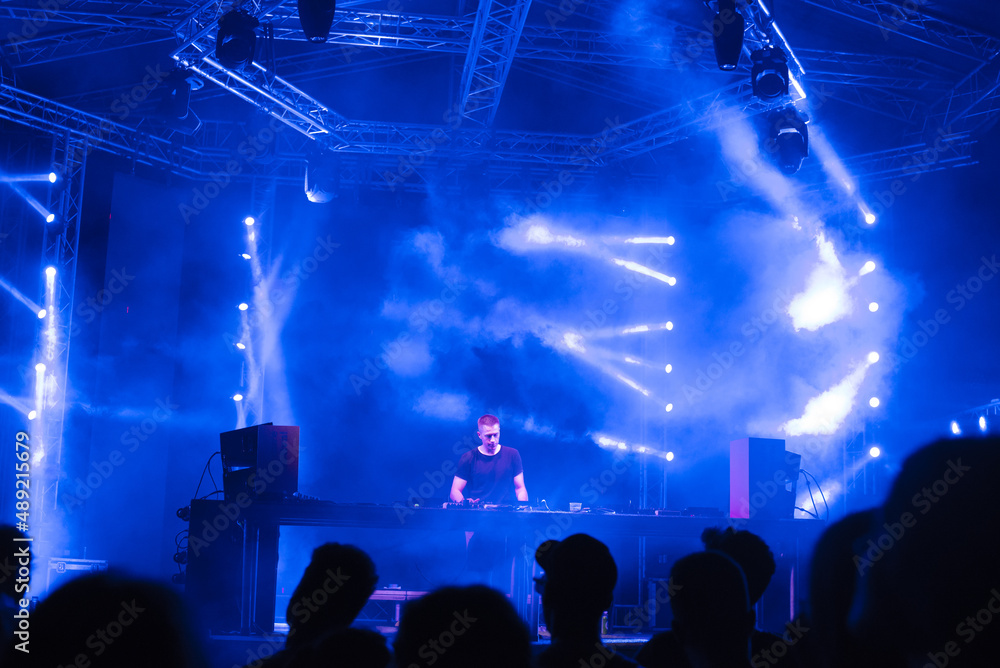 Techno Concert Wallpaper