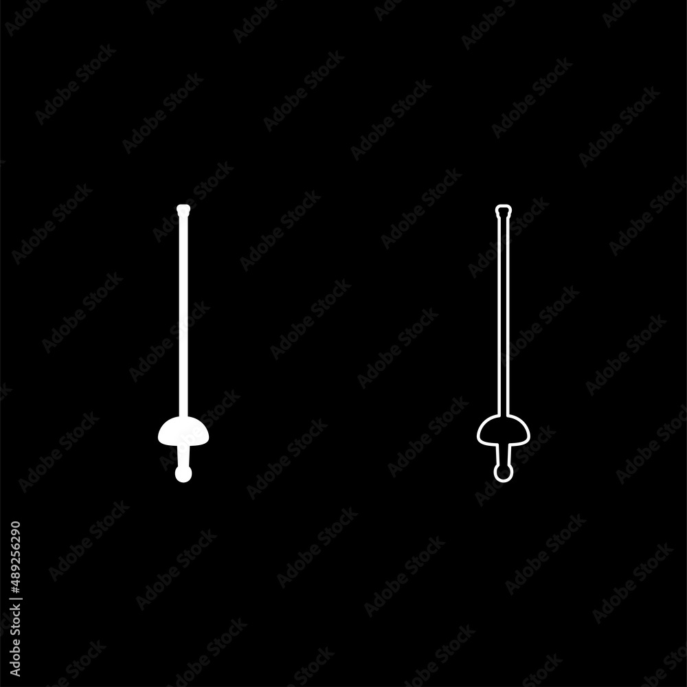 Rapier epee saber fencing sword old cold weaponry melee weapon for ...