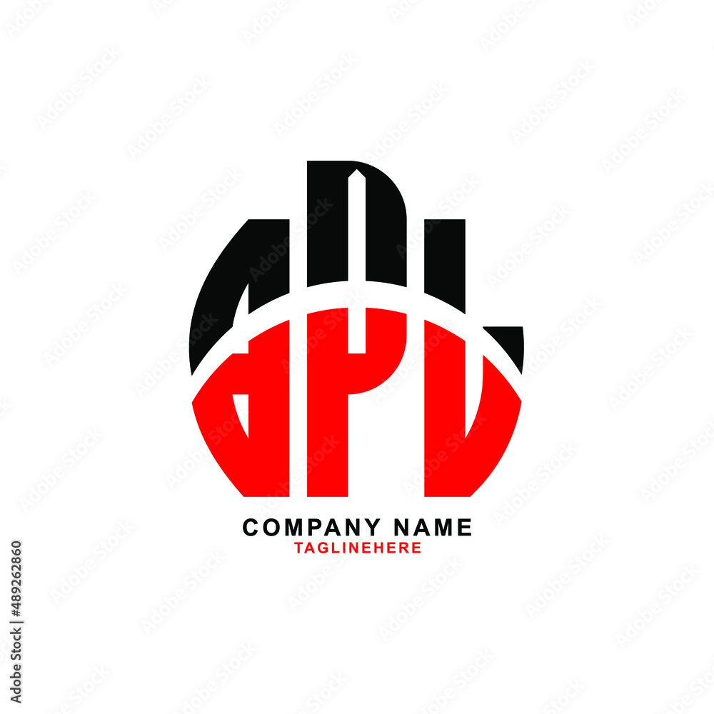 BPL letter design. BPL letter logo design with white background. BPL ...
