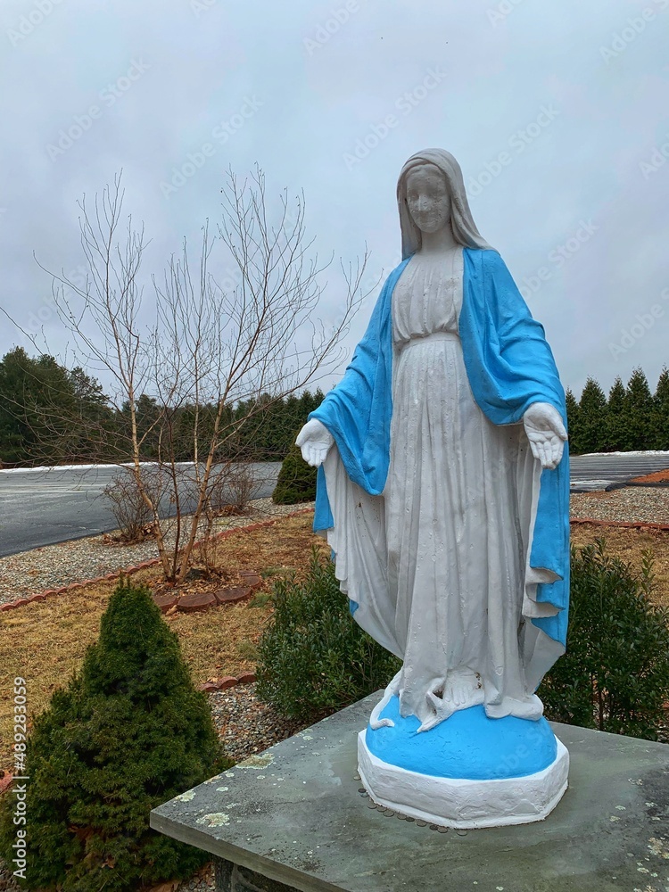 Mary, Blessed Virgin Mary, Mother of God, Statue, Catholic Church, St ...