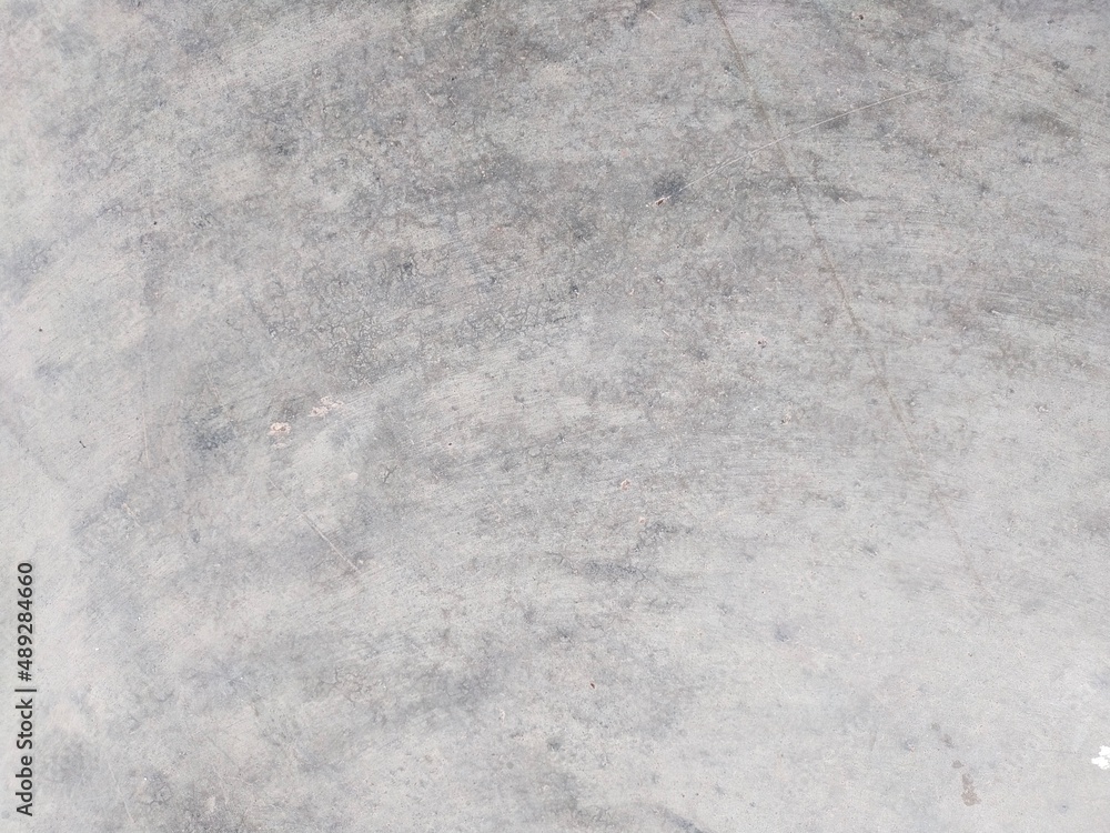 The cement concrete floor has a uniquely beautiful pattern that can be ...