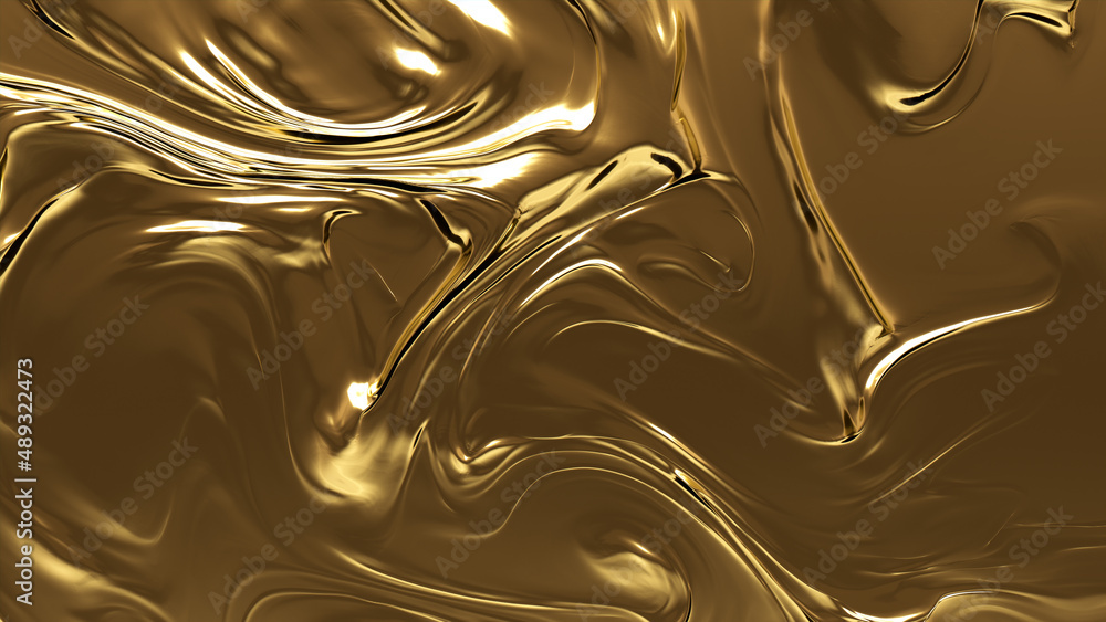 Liquid Gold Wallpaper Stock Illustration | Adobe Stock