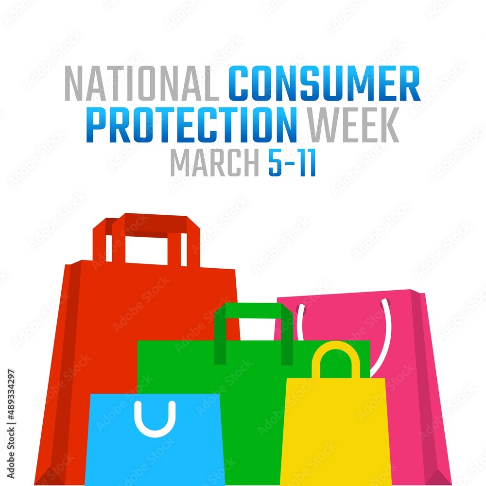 vector graphic of national consumer protection day good for national ...