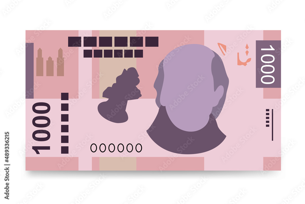 Mexican peso Vector Illustration. Mexico money set bundle banknotes ...