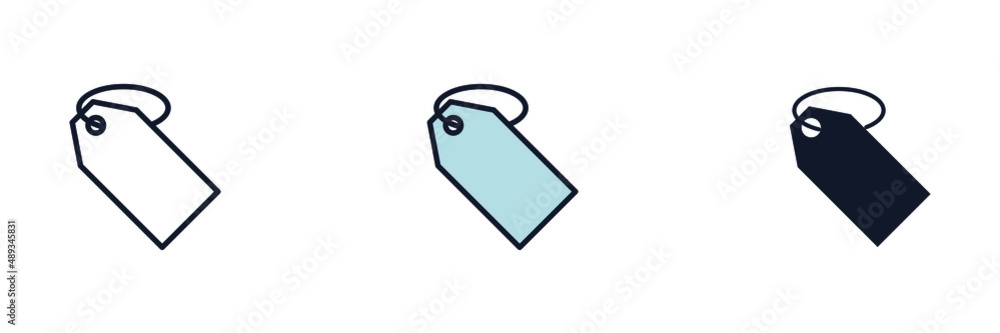 price tag icon symbol template for graphic and web design collection ...