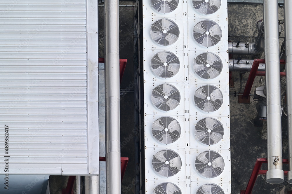 View from the top of tall buildings can see old commercial Air ...