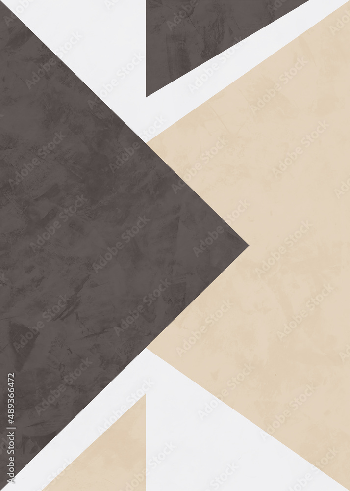 Abstract art of geometric shapes with colorful texture Stock ...