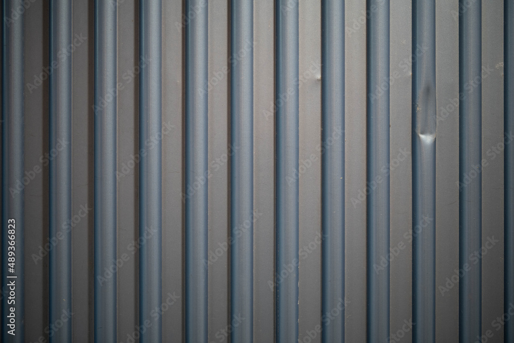 Corrugated structure galvanized metal sheet wall texture with dents ...