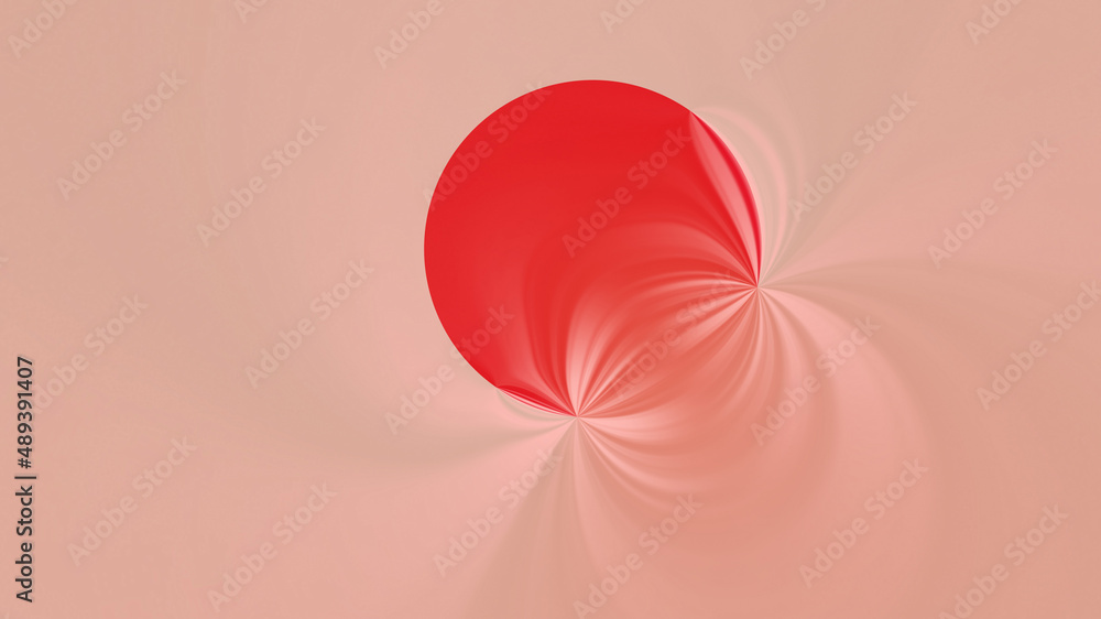 abstract red sun gradient beige delicate background simple Stock ...