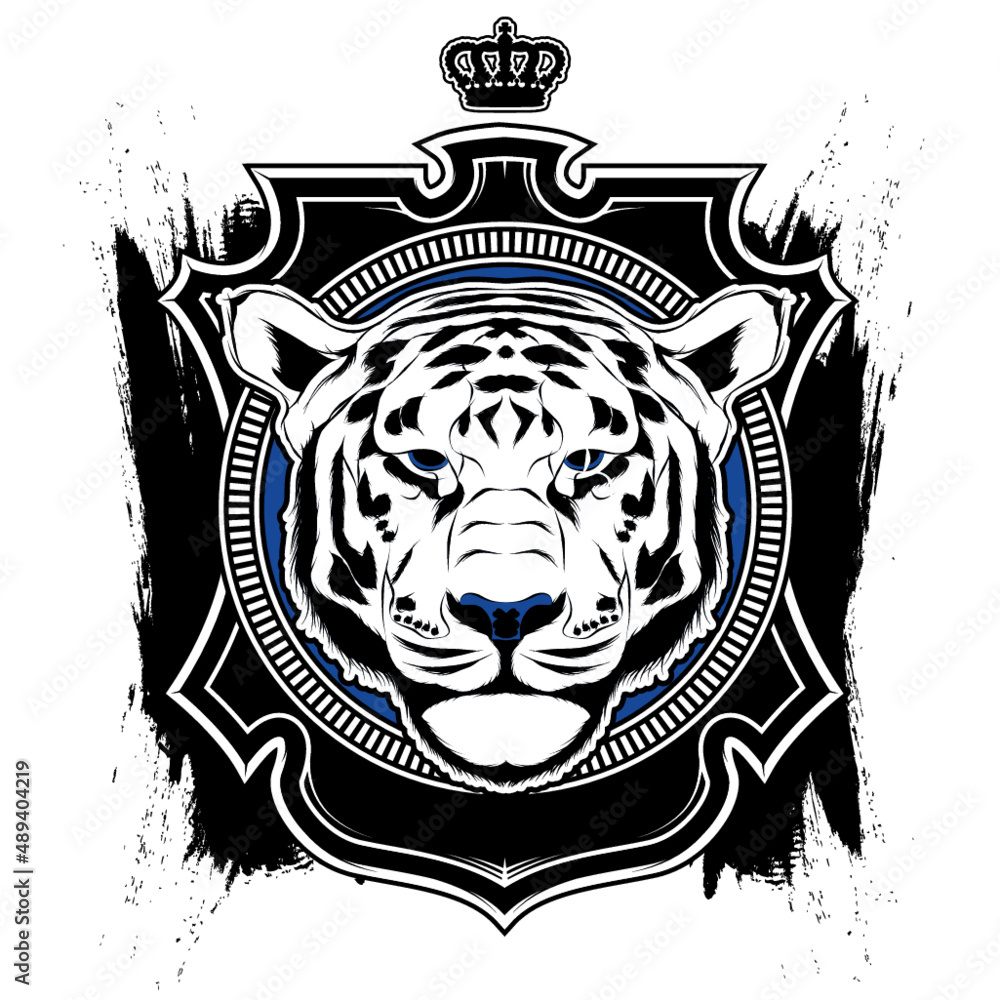 coat of arms,tiger Stock Vector | Adobe Stock