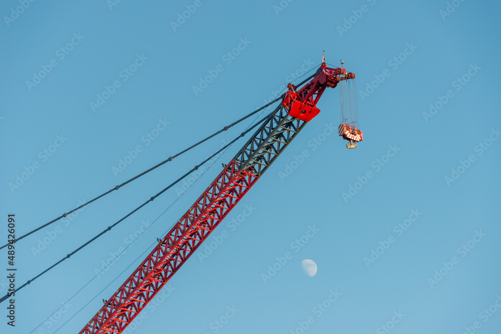 Placentia, Newfoundland, Canada-February 2022: A massive ALE SK350 ...