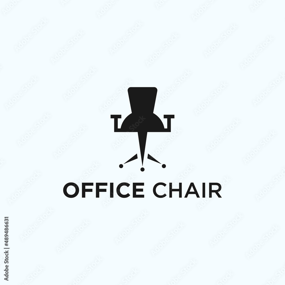 office chair logo. company logo Stock Vector | Adobe Stock