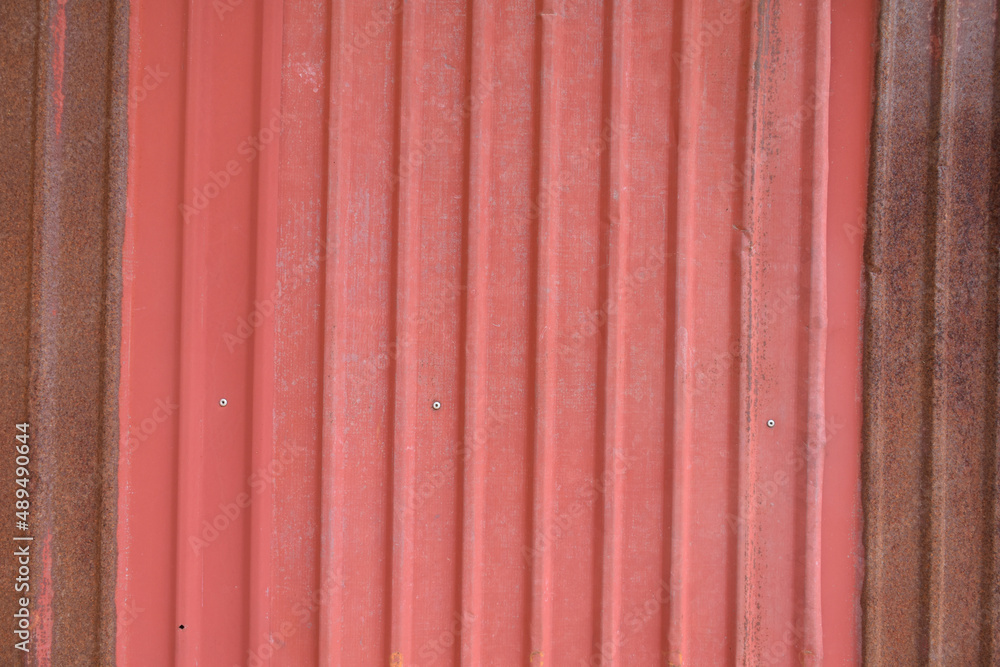 Rusty metal sheet texture. Old metal sheet roof texture. Pattern of old ...