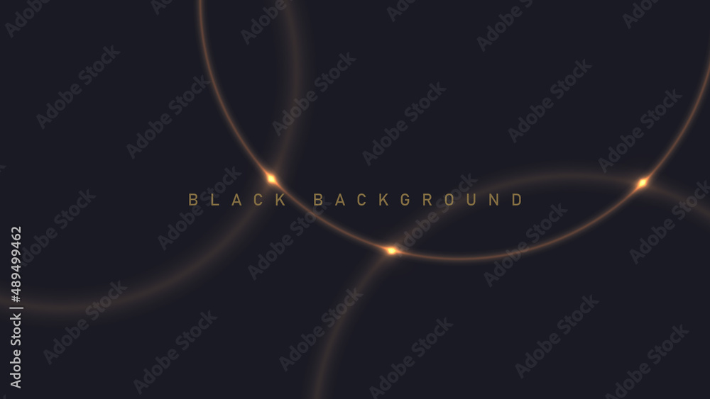 Black luxury background with light elements Stock Vector | Adobe Stock