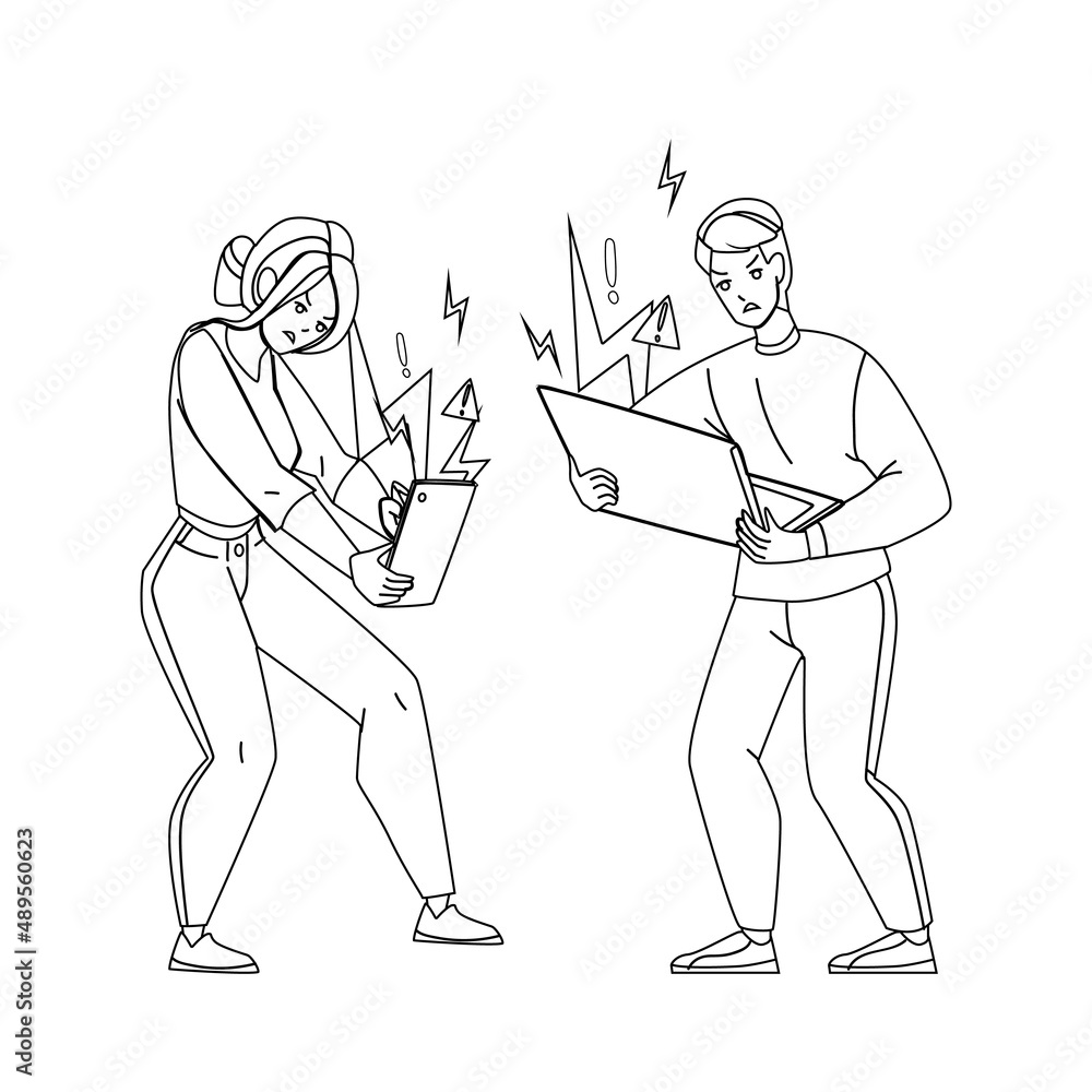 spam content mail. e-mail message marketing. Black Line Pencil Drawing ...