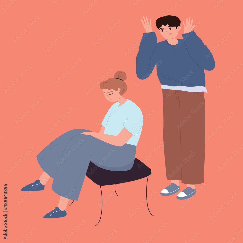 The Quarrel Of A Married Couple Abusive Relationships Psychological