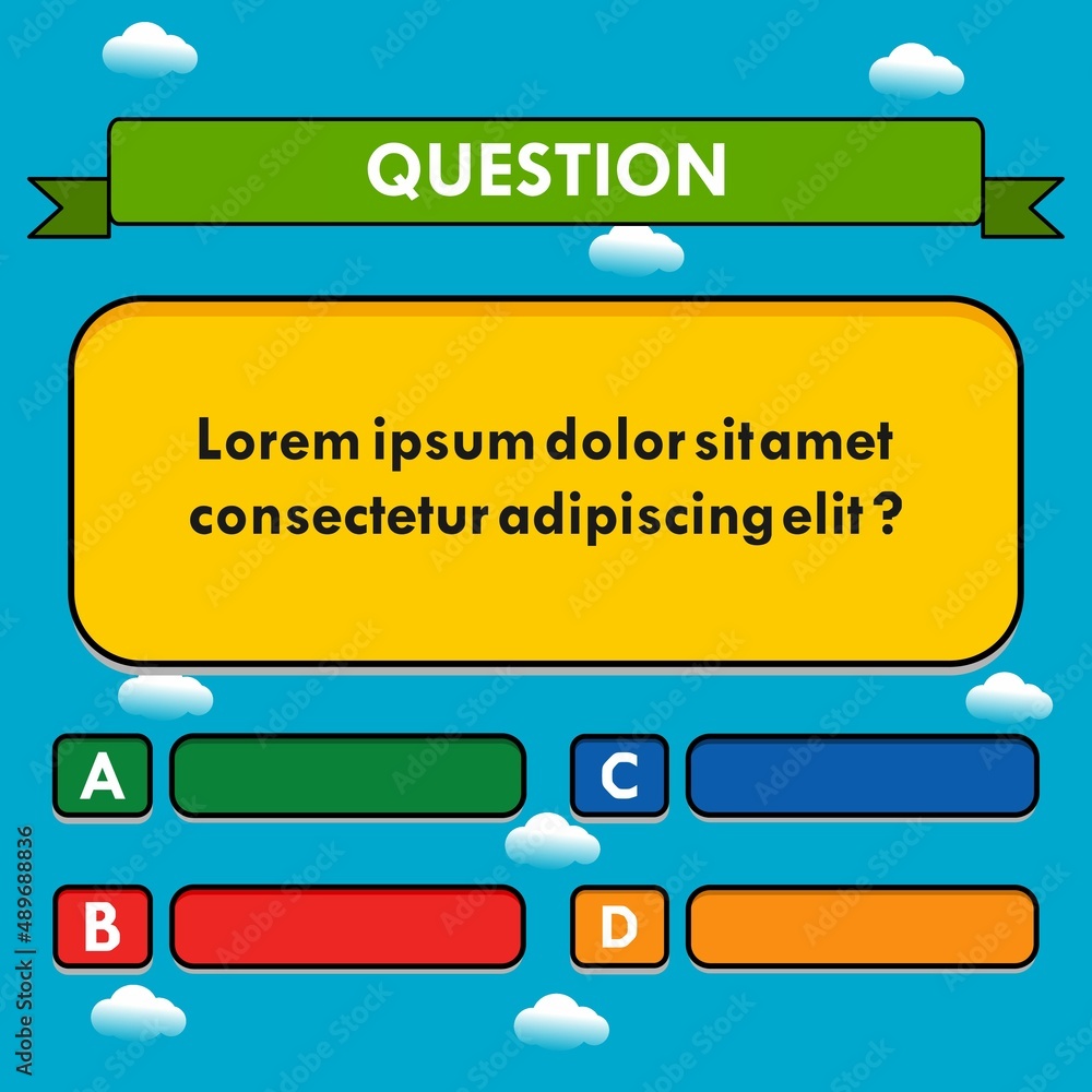 Question mark background vector template illustration. This background ...