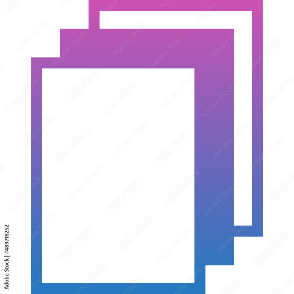 paper icon Stock Vector | Adobe Stock