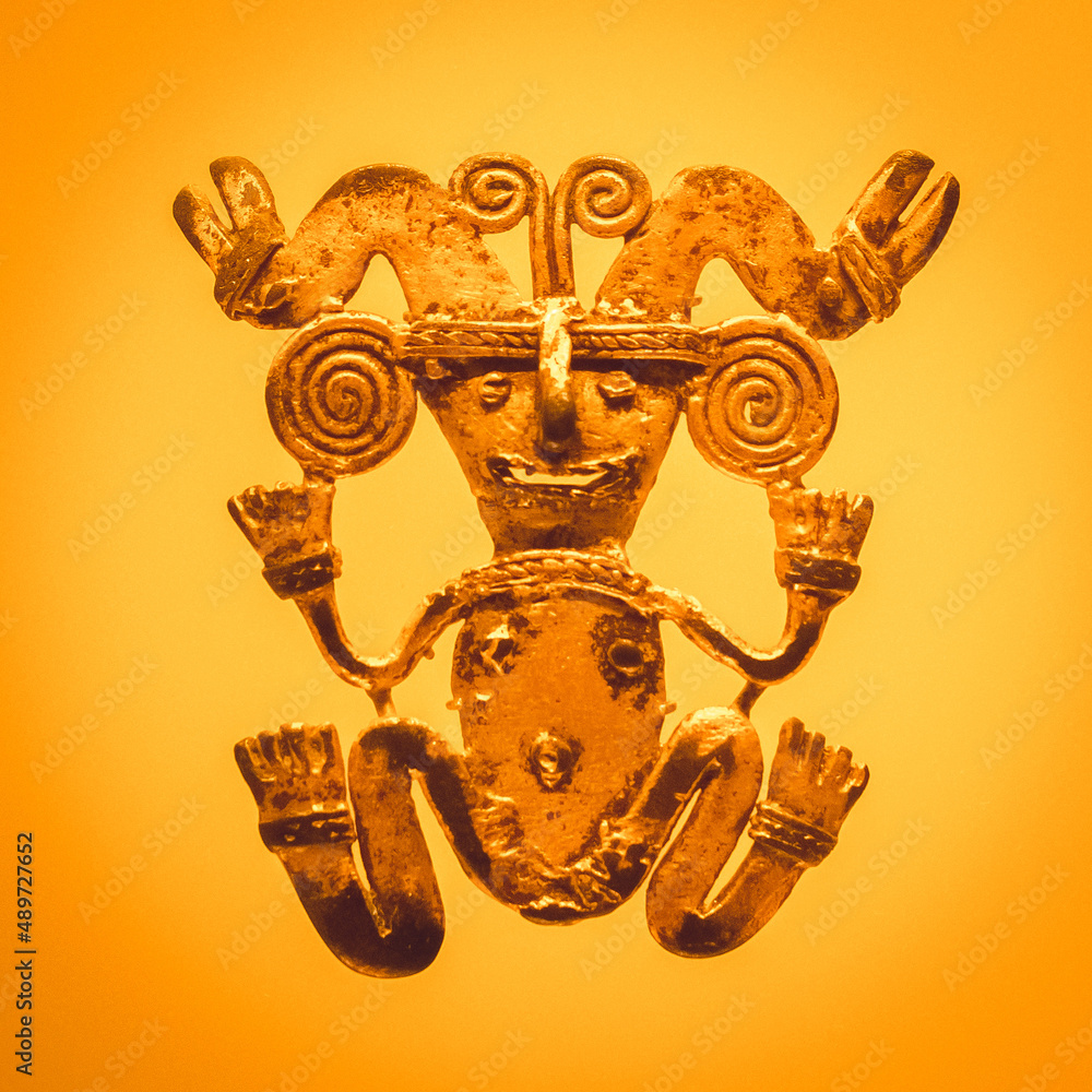 Mayan Gold Artifacts