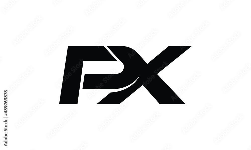 Initial PX Letter Logo With Creative Modern Business Typography Vector ...
