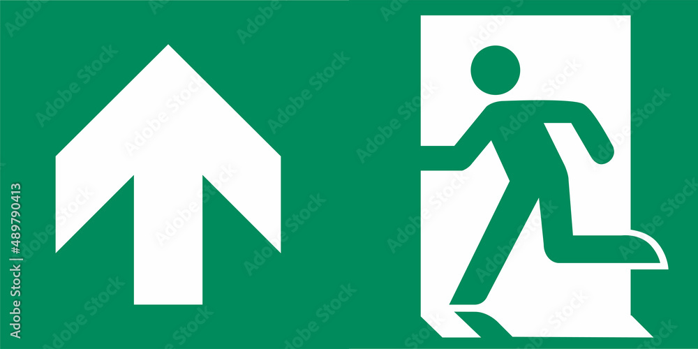señal, verde, emergencia, SE048, vector, imagen, evacuacion, simbolo ... señal, verde, emergencia, SE048, vector, imagen, evacuacion, simbolo ...