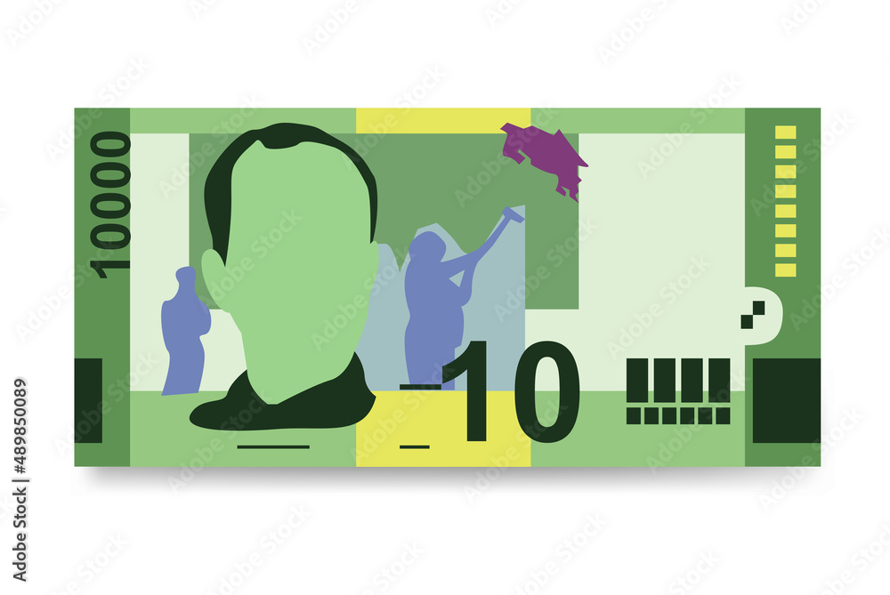 Vecteur Stock Costa Rican Colon Vector Illustration. Costa Rica money ...