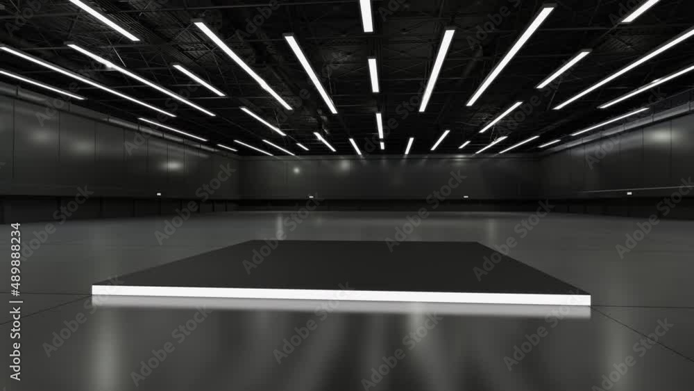 Motion Empty hall exhibition.Backdrop for exhibition stands,booth ...