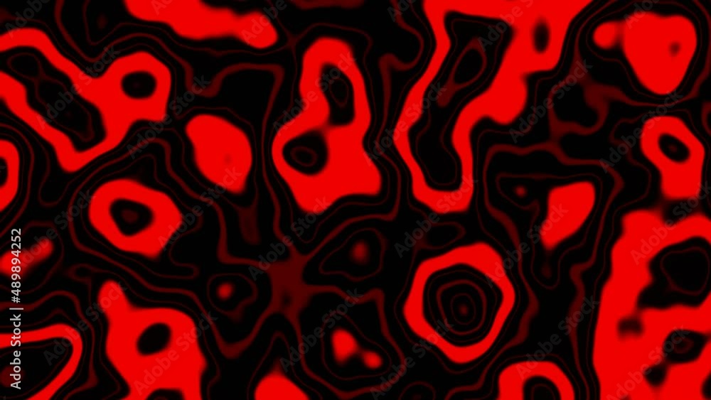 Moving Red blood stain pattern texture effect background loop Stock ...