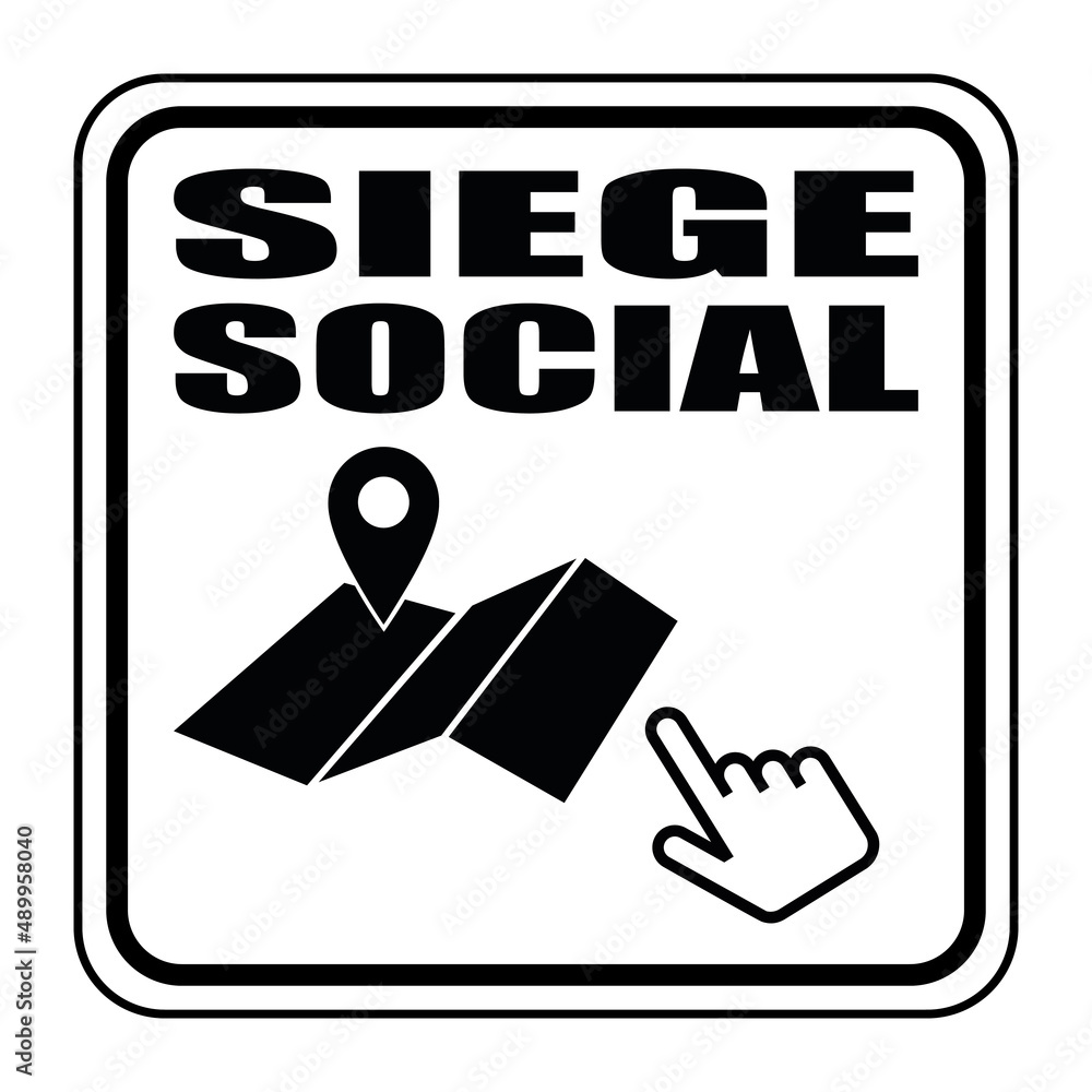 Logo siège social. Stock Vector | Adobe Stock