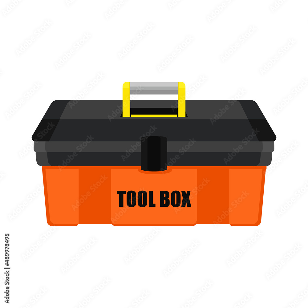 tool box cartoon vector illustration isolated object Stock Vector ...