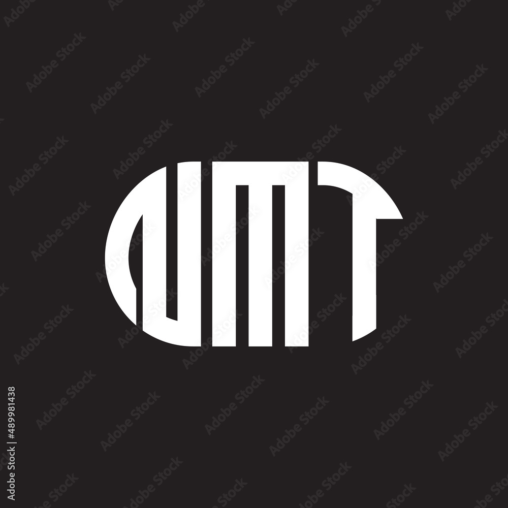 NMT letter logo design on black background. NMT creative initials ...