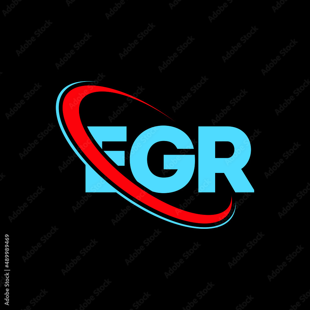 EGR logo. EGR letter. EGR letter logo design. Initials EGR logo linked ...