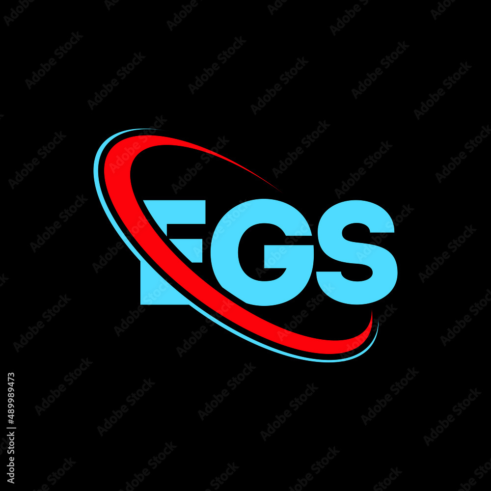 EGS logo. EGS letter. EGS letter logo design. Initials EGS logo linked ...