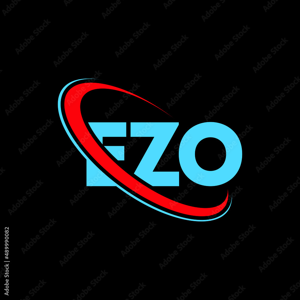EZO logo. EZO letter. EZO letter logo design. Initials EZO logo linked ...