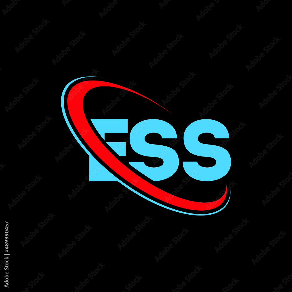 ESS logo. ESS letter. ESS letter logo design. Initials ESS logo linked ...