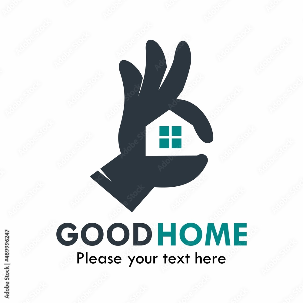 Good home logo template illustration Stock Vector | Adobe Stock