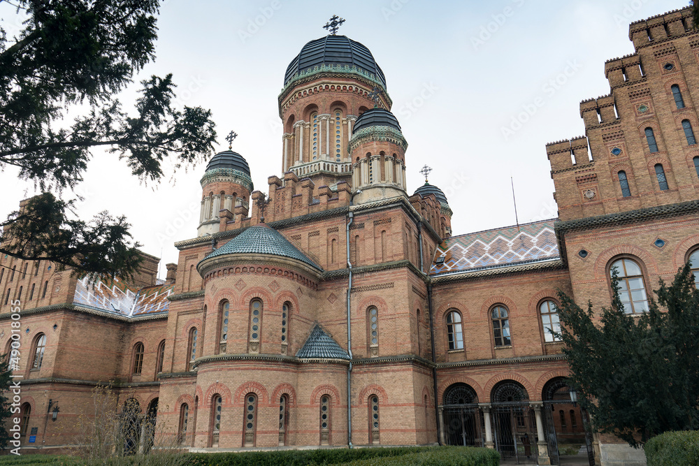 Orthodox Church of Three Saints on the territory of Chernivtsi National ...
