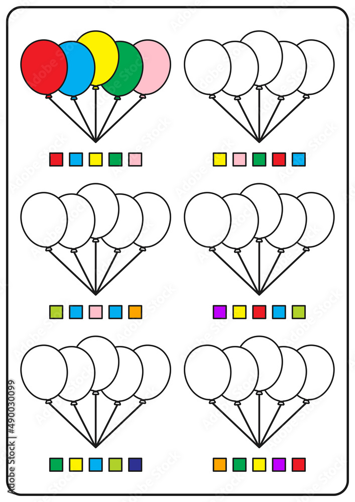 Coloring pages, educational games for children, preschool activities ...