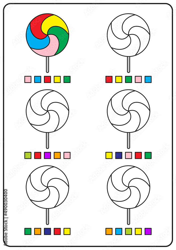 Coloring pages, educational games for children, preschool activities ...