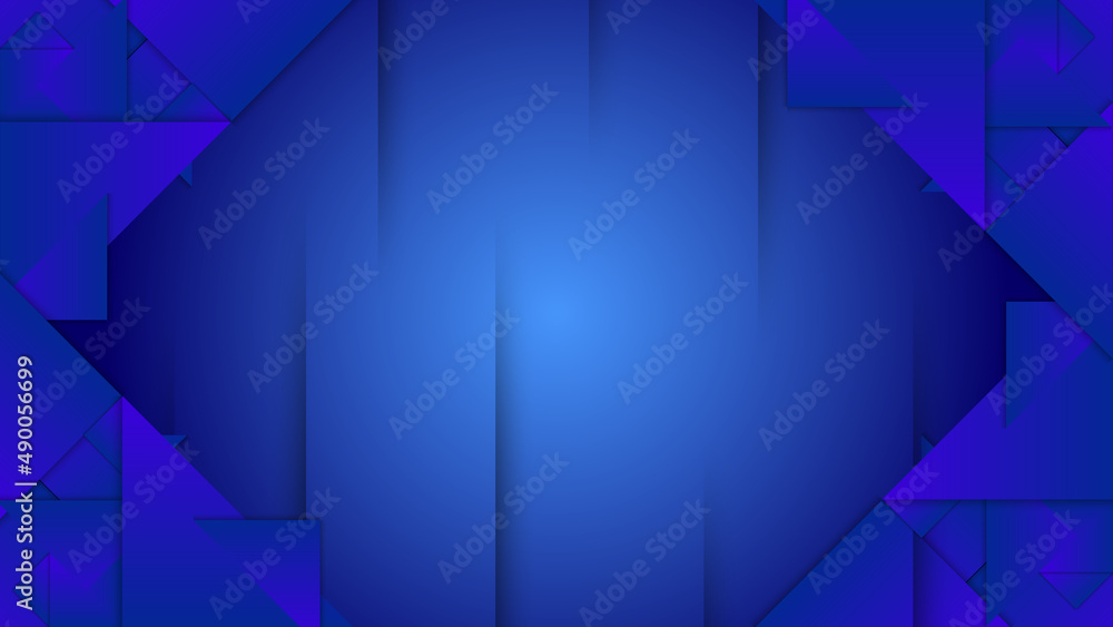 Modern blue abstract presentation background. Vector illustration Stock ...