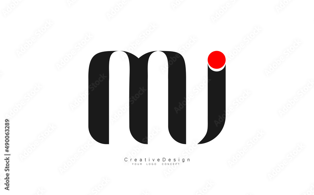 MI Letter logo design emblem vector Icon, emblem with white background ...