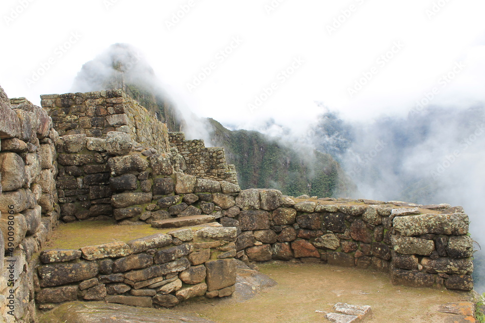 Interior de Machupicchu, escaleras Terrazas machu picchu, las 7 ...