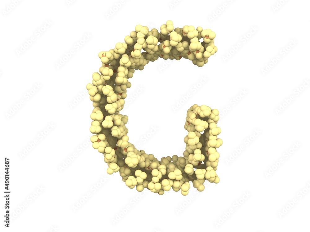 Popcorn Themed Font Letter G Stock Illustration | Adobe Stock