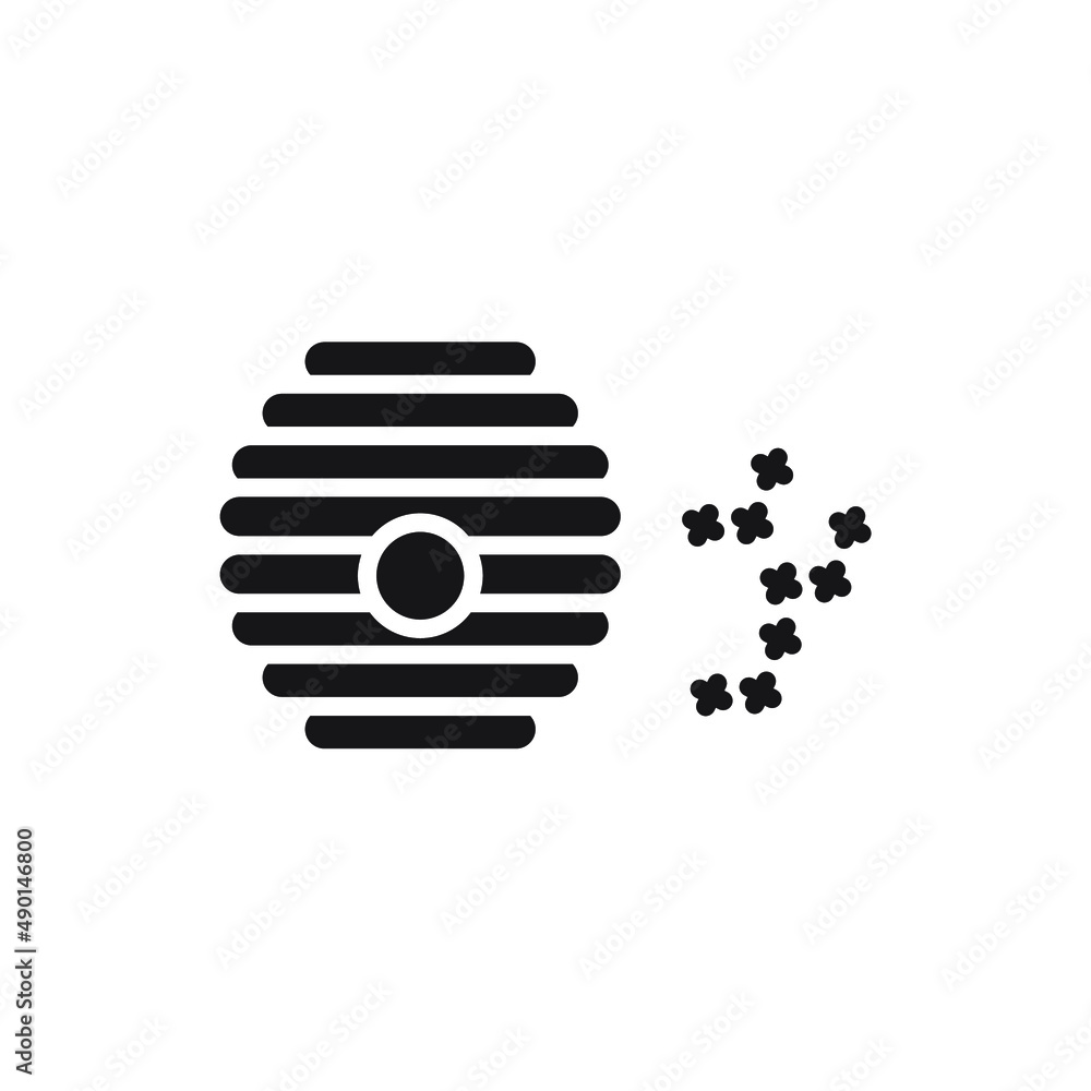 hive icons symbol vector elements for infographic web Stock Vector ...